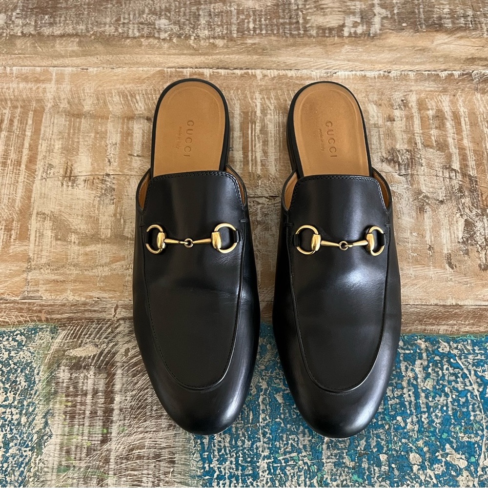 Gucci Princetown Mules Slides Slippers Loafer - Gem